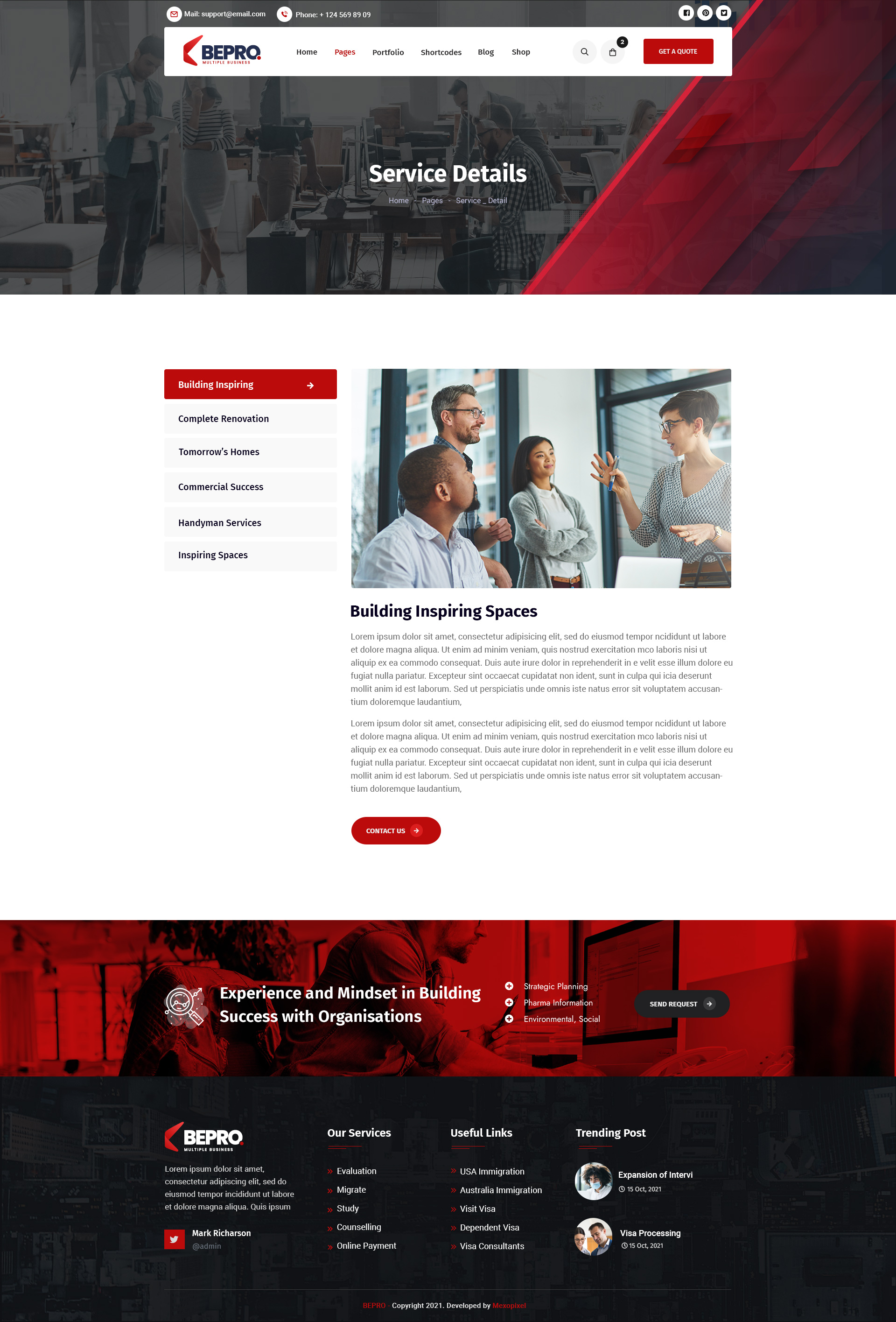 Bepro - Multi-Purpose Business & Consulting Figma Template by mexopixel
