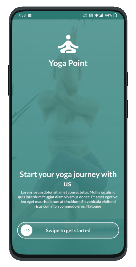 Yoga & Home Workout App Template in React Native | Fitness App Template ...