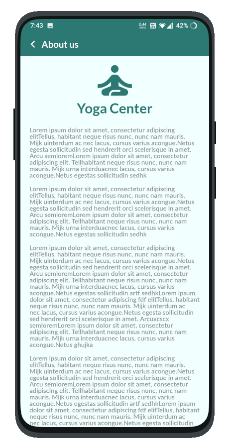 Yoga & Home Workout App Template in React Native | Fitness App Template ...