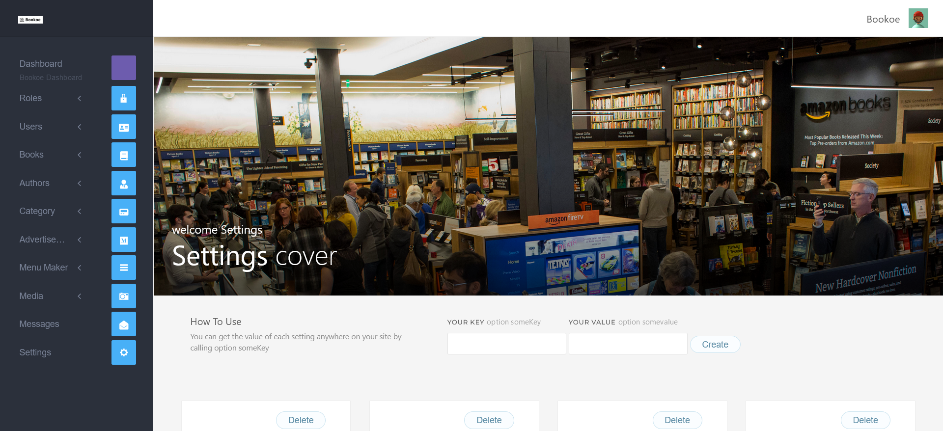 Bookoe - BookStore Script System with website by Meteros | CodeCanyon