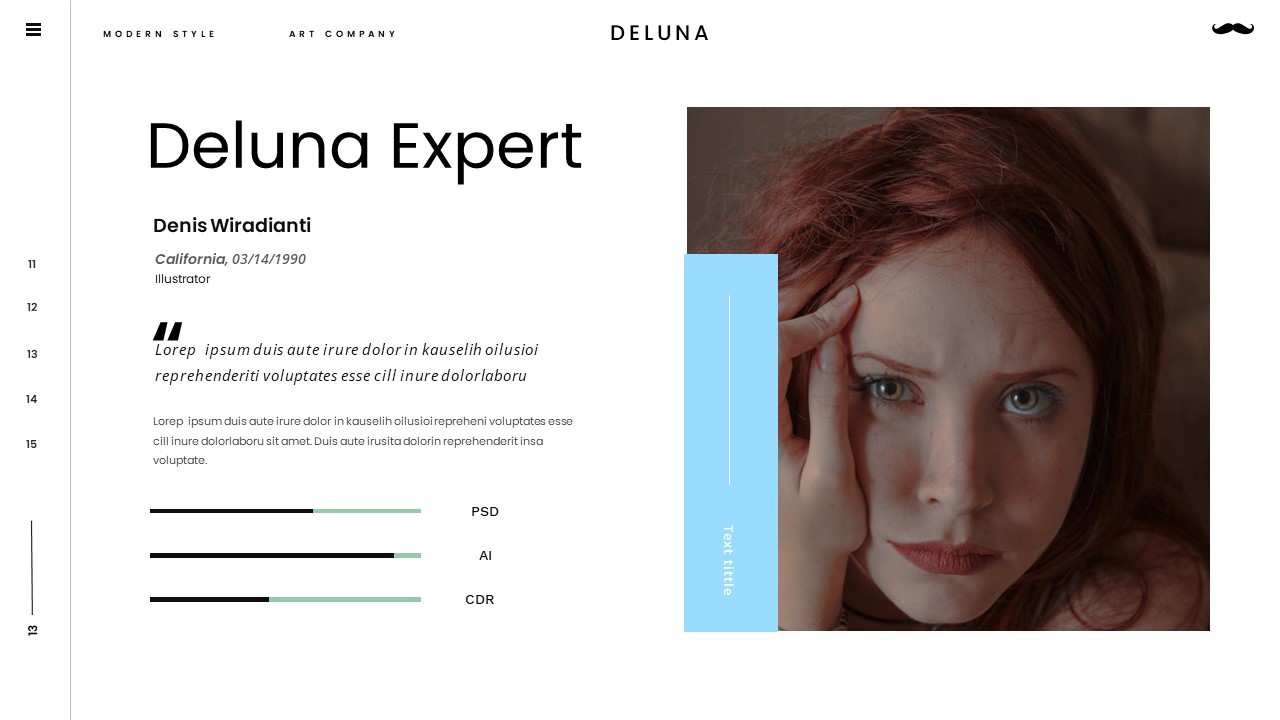 Deluna – Business Google Slides Template, Presentation Templates ...