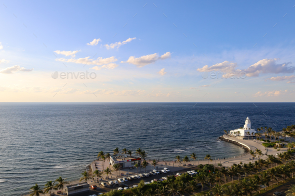 Jeddah city, Saudi Arabia beach - Red Sea corniche View , Waterfront ...
