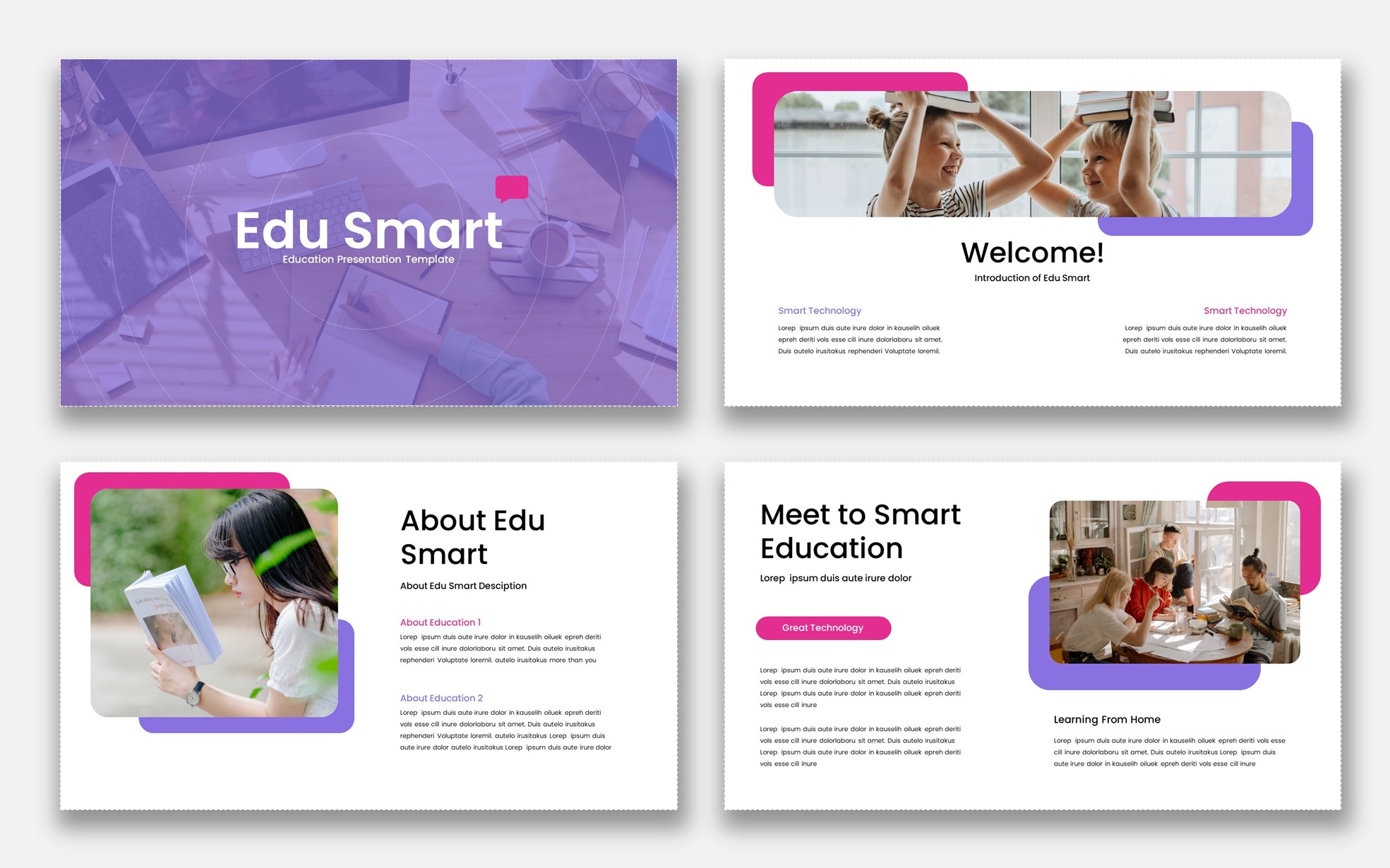 Edusmart - Education PowerPoint Template, Presentation Templates ...
