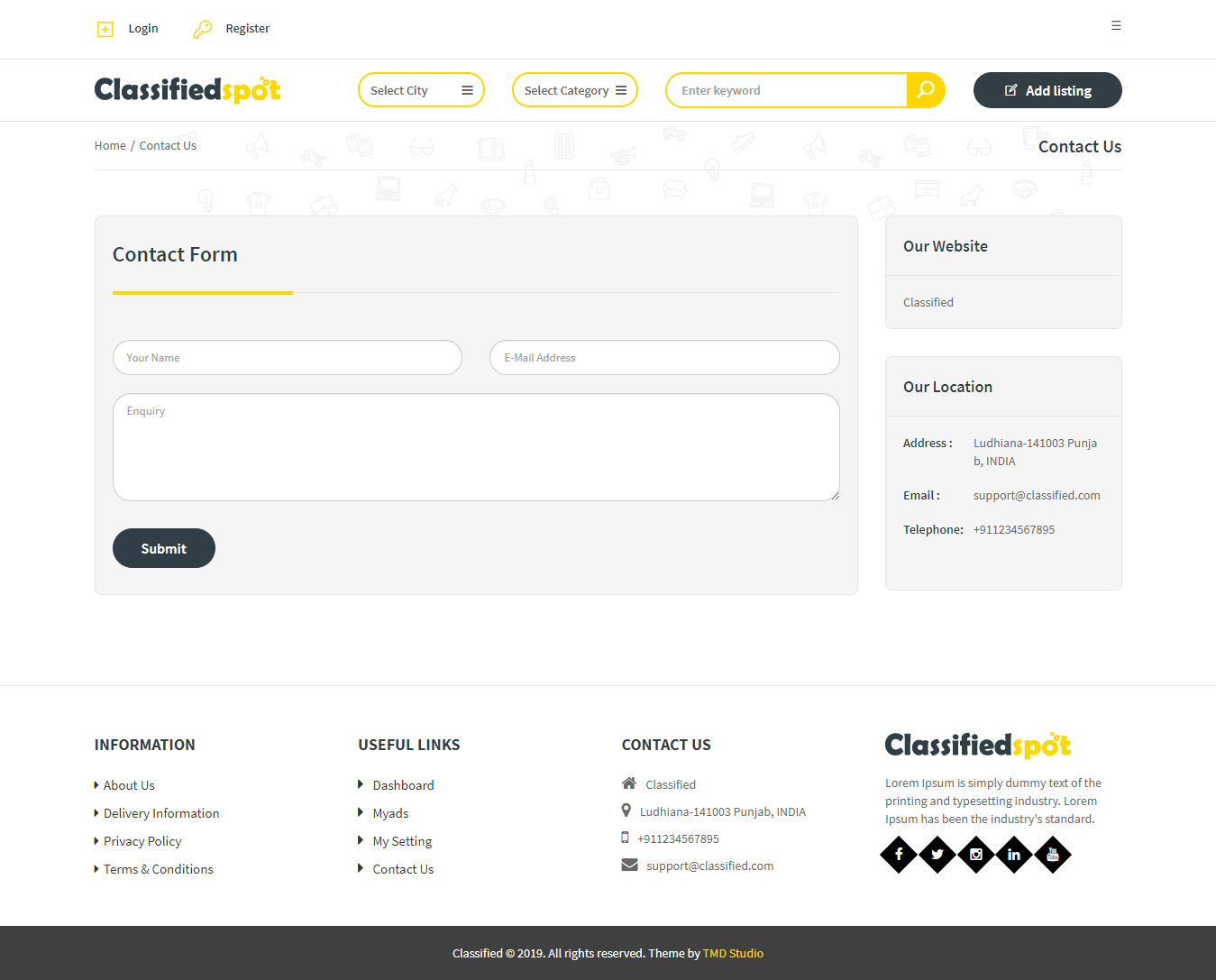 TMD Classified Script by TmdStudio | CodeCanyon