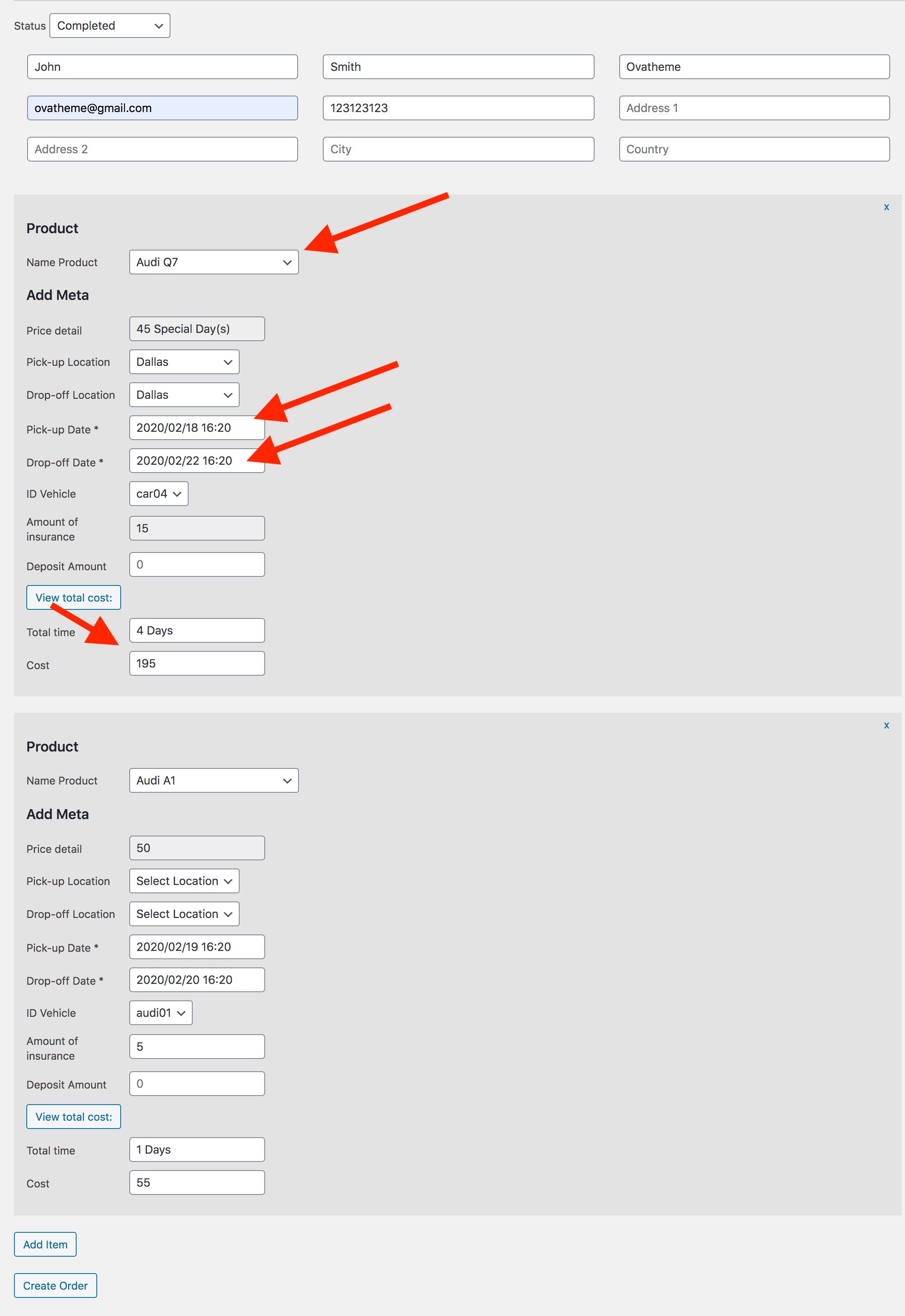 Ireca - Car Rental Boat, Bike, Vehicle, Calendar WordPress Theme by ...