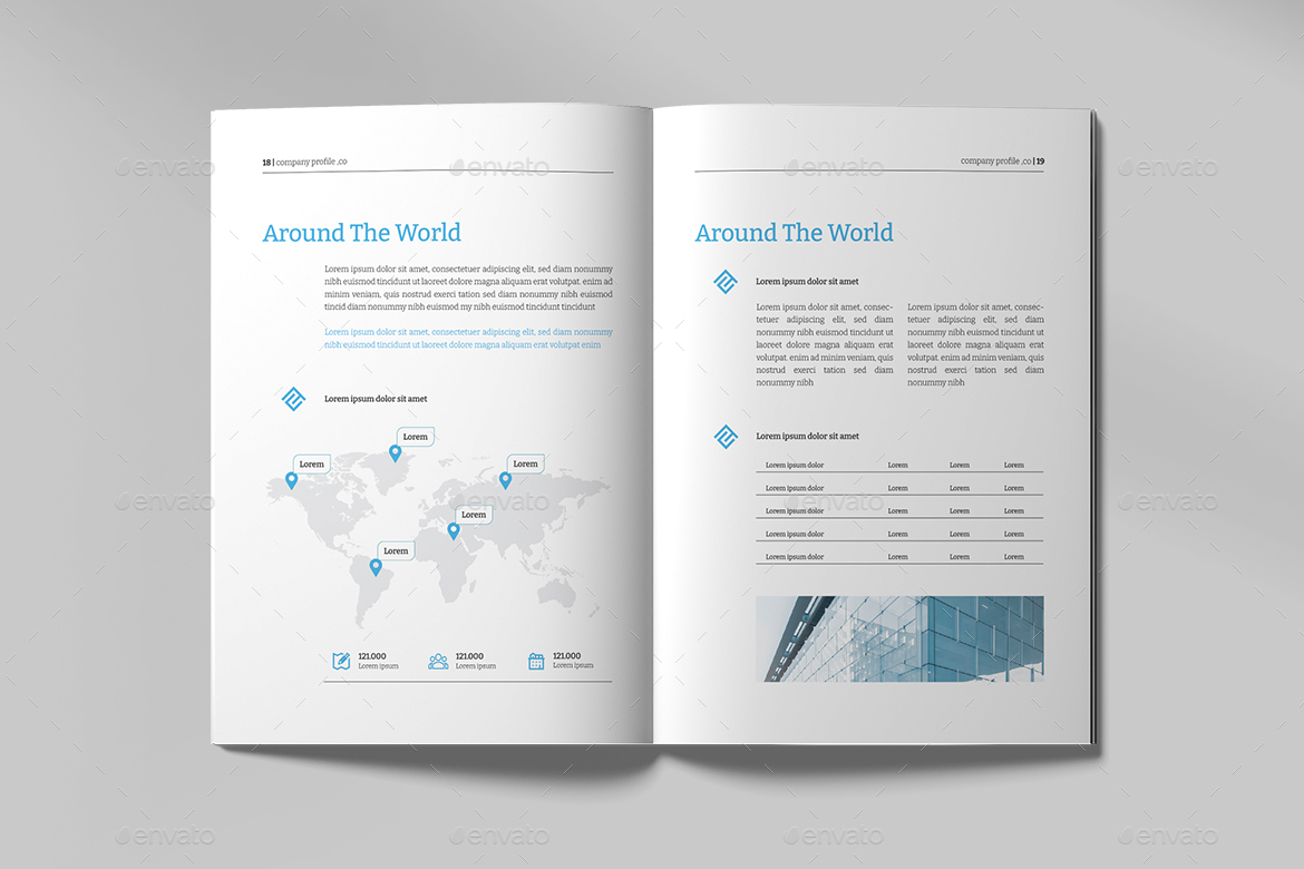 Company Profile, Print Templates | GraphicRiver