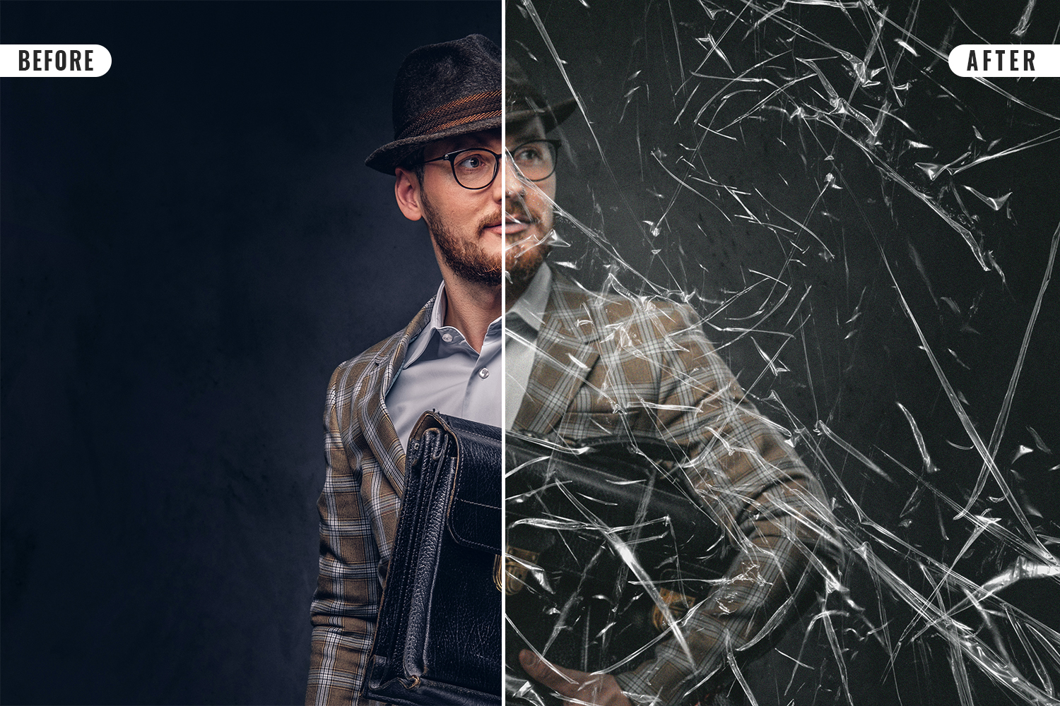 Plastic Wrap Photo Effect, Add-ons | GraphicRiver