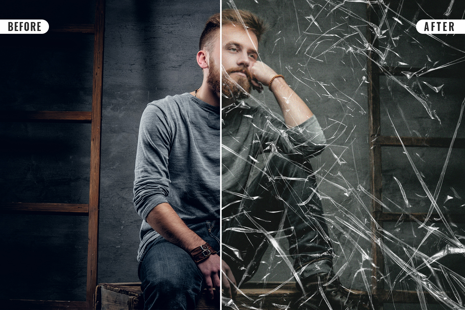 Plastic Wrap Photo Effect by nmc2010 | GraphicRiver