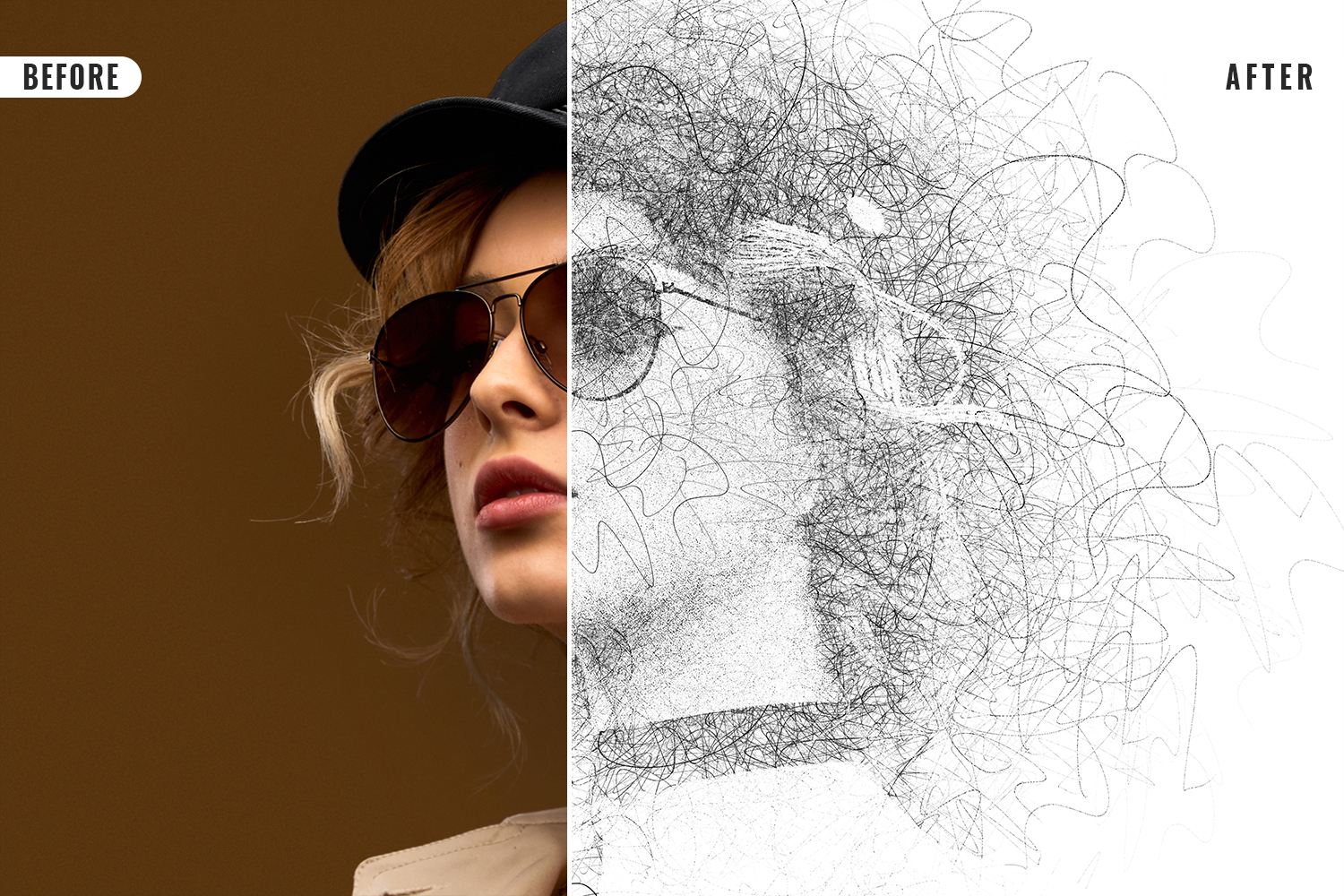 Scribble Photo Effect, Add-ons | GraphicRiver