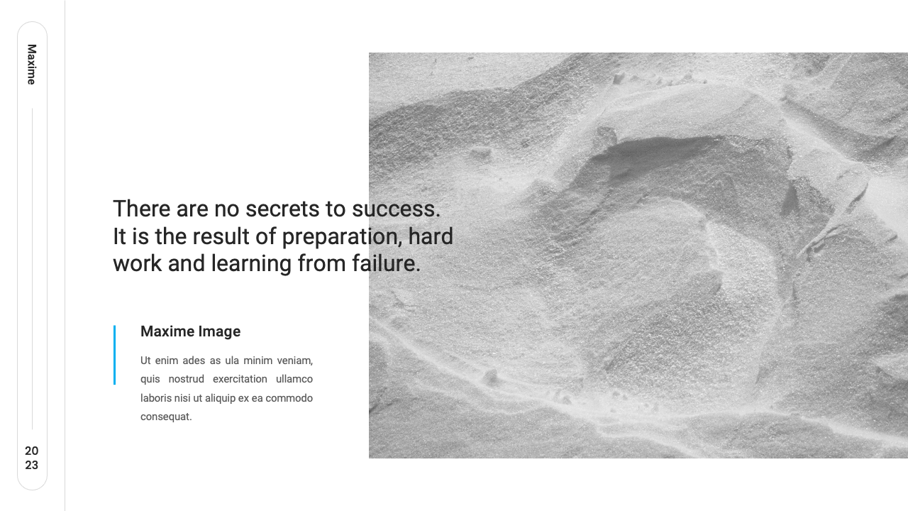 Maxime - Creative Business Google Slides Template, Presentation Templates