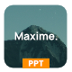 Maxime - Creative Business PowerPoint Template, Presentation Templates