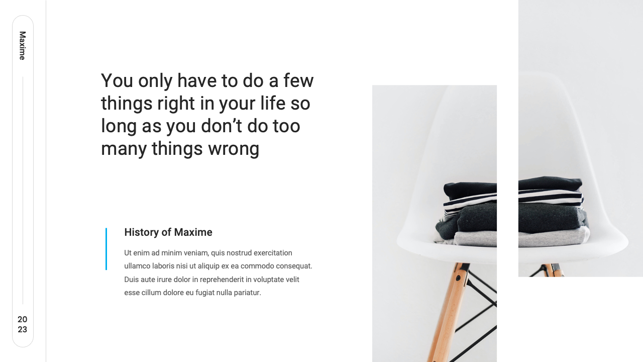 Maxime - Creative Business PowerPoint Template, Presentation Templates