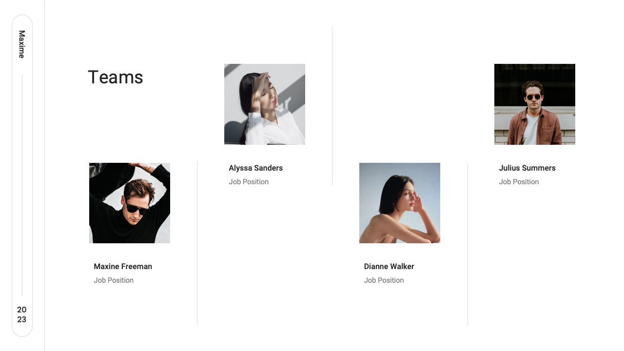 Maxime - Creative Business PowerPoint Template, Presentation Templates