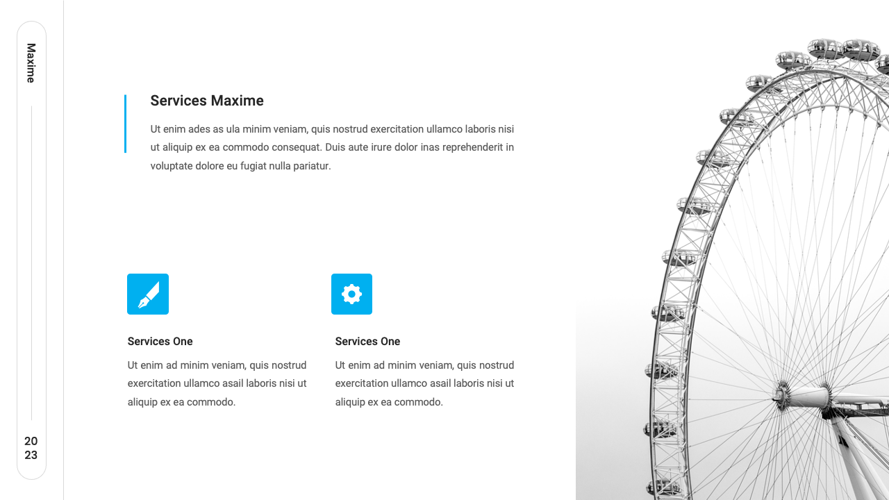 Maxime - Creative Business PowerPoint Template, Presentation Templates