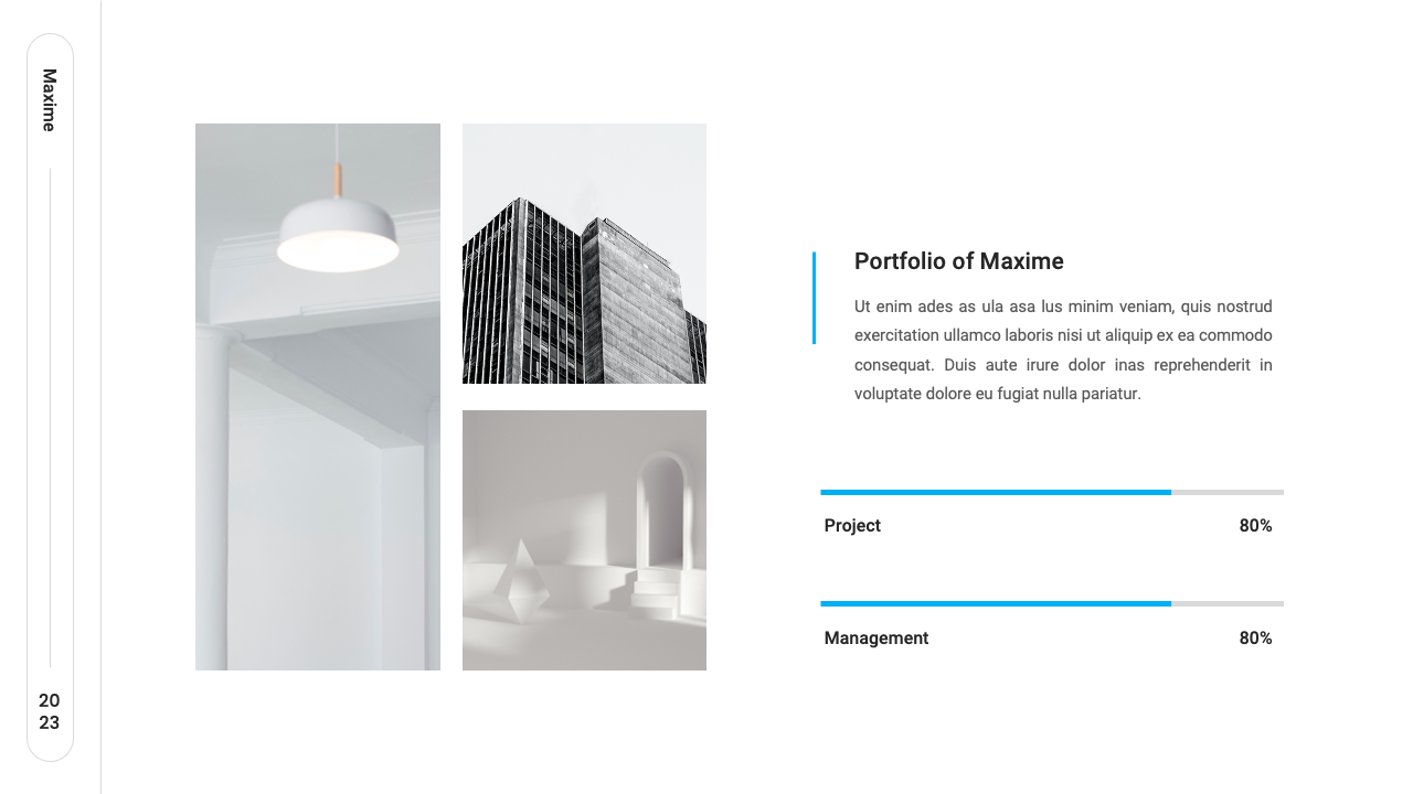 Maxime - Creative Business PowerPoint Template, Presentation Templates