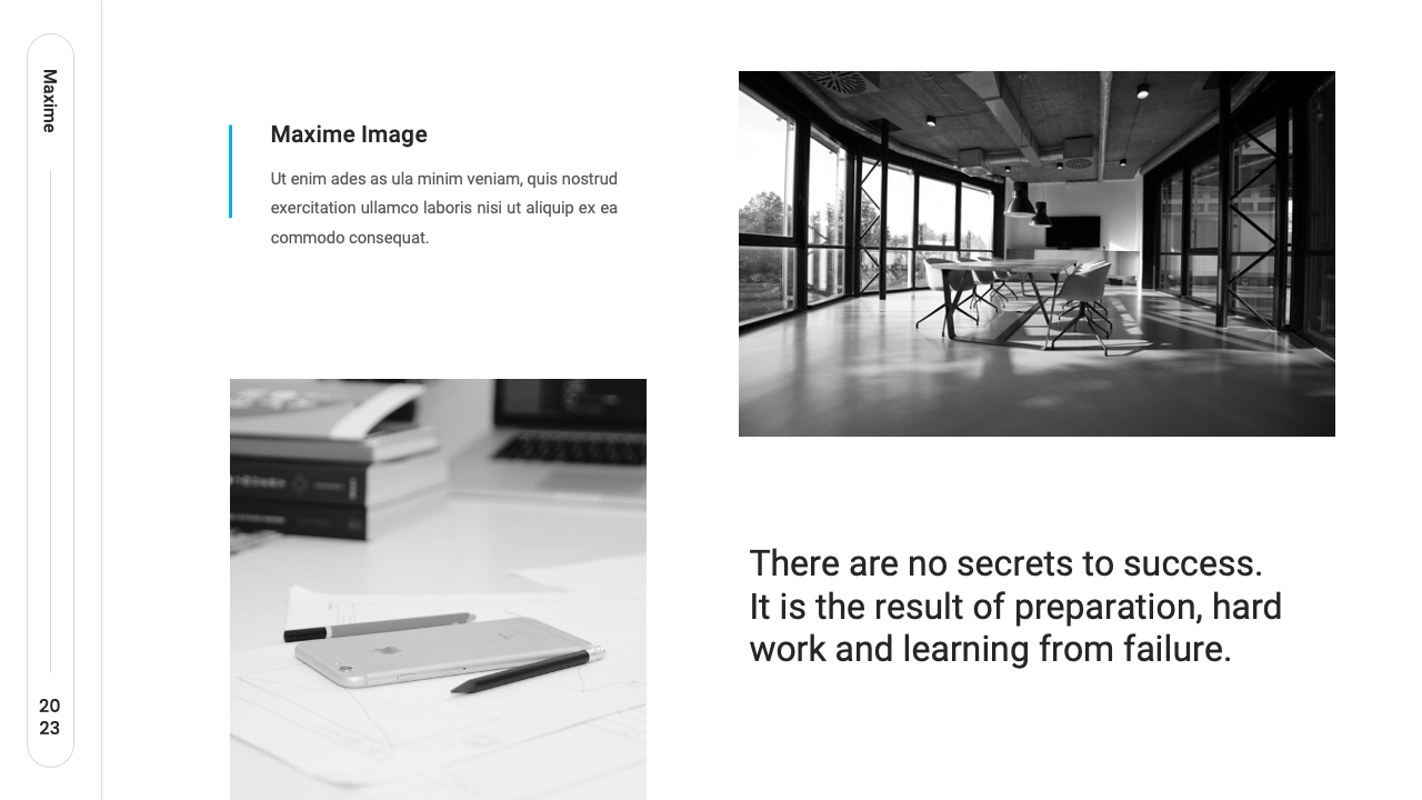 Maxime - Creative Business PowerPoint Template, Presentation Templates