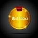 Best Choice Label with Red Ribbon, Vectors | GraphicRiver