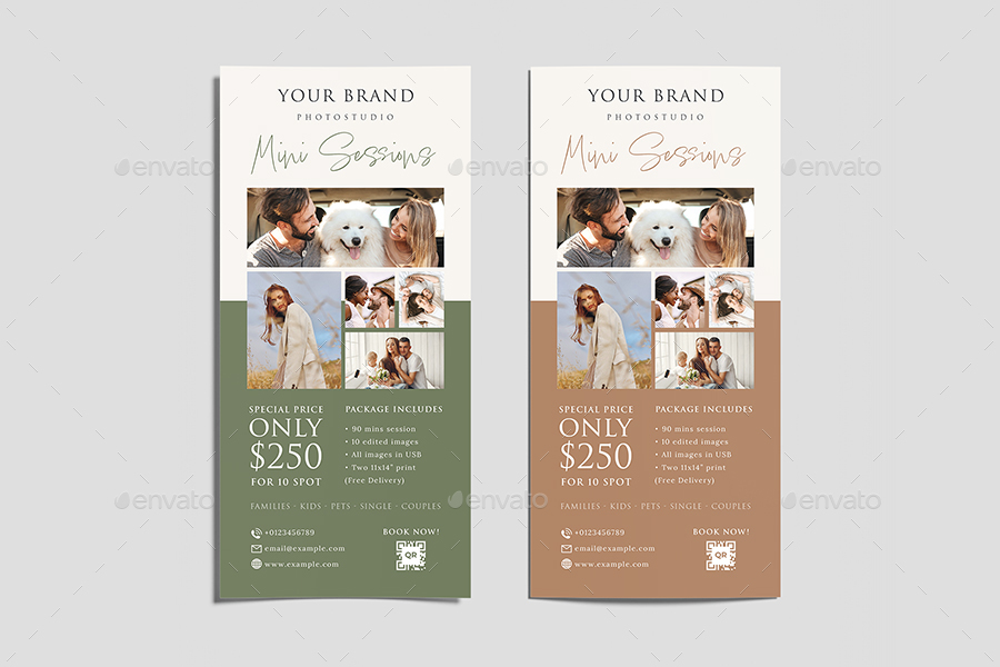 Photography Mini Sessions Templates, Print Templates | GraphicRiver