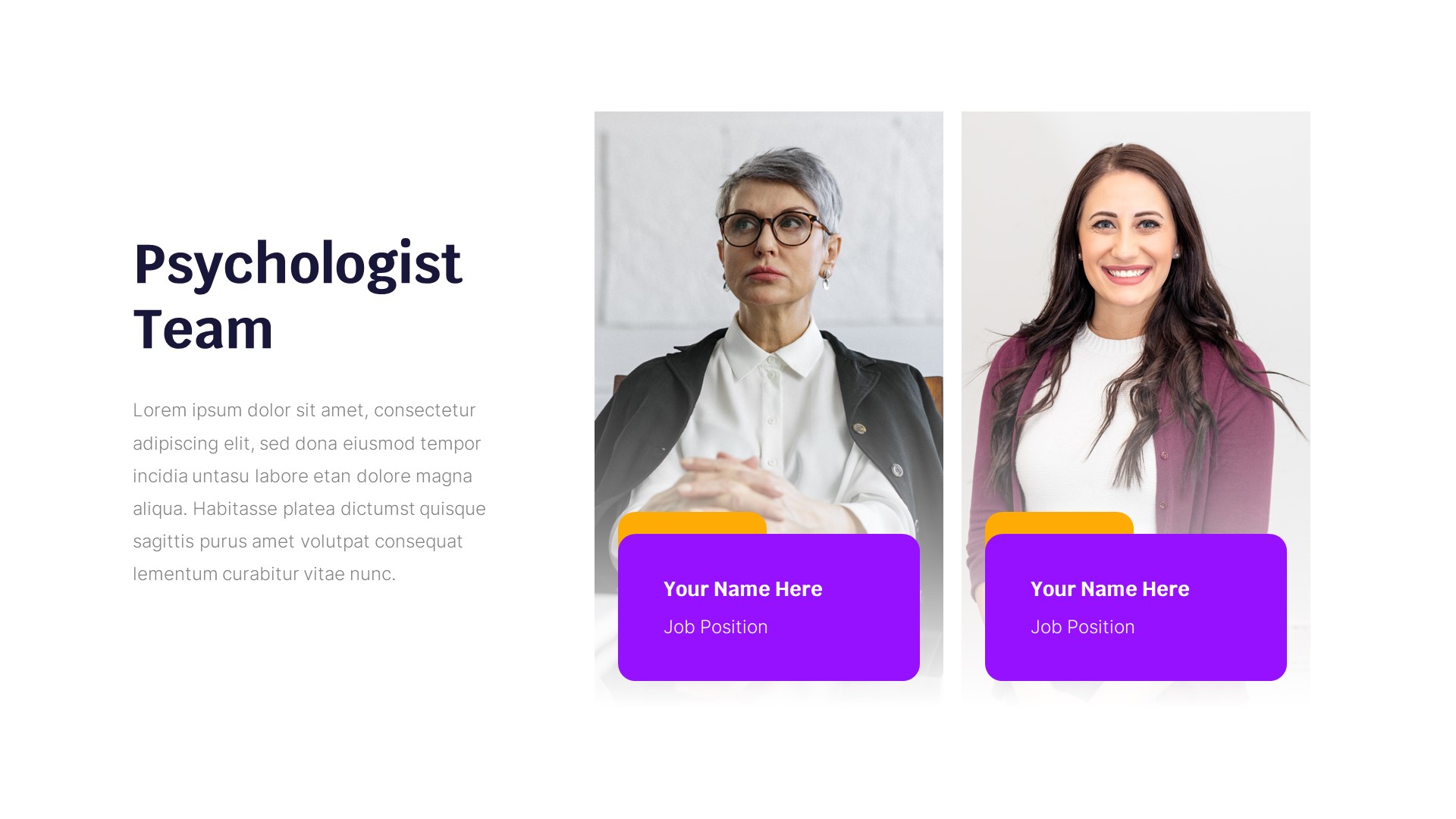 Psychology Counseling Google Slides Template, Presentation Templates