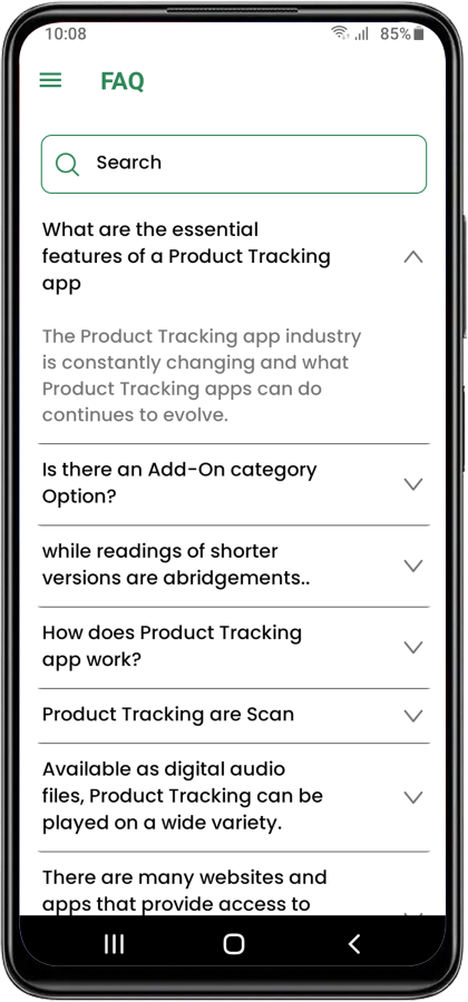 Product Tracking React Native Ios Android App Template For Product Tracking By Vg Infotec