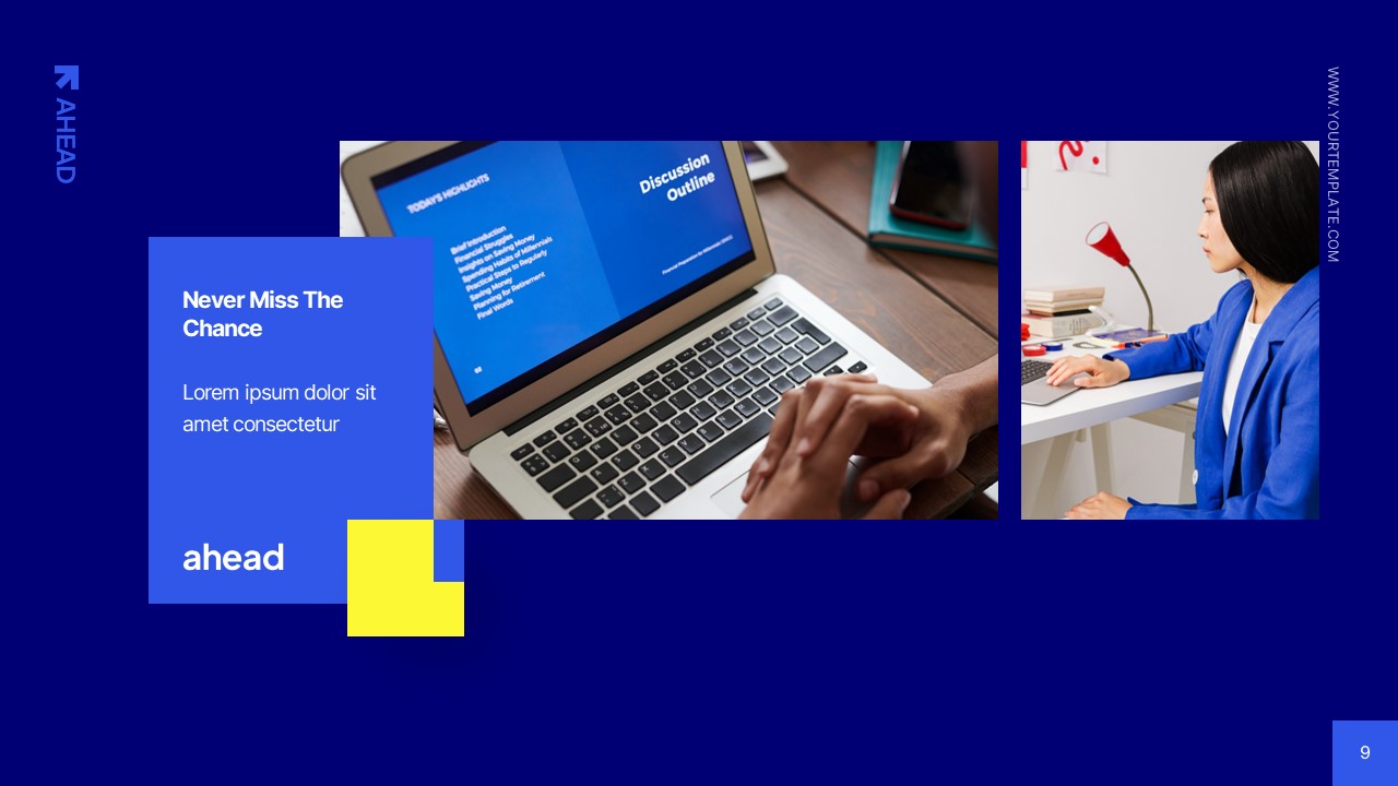 Ahead Business PowerPoint Template, Presentation Templates | GraphicRiver
