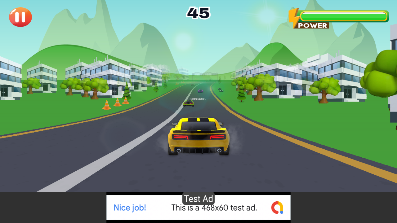 Turbo Car Racing - Car Racing Game Android Studio Project with AdMob ...