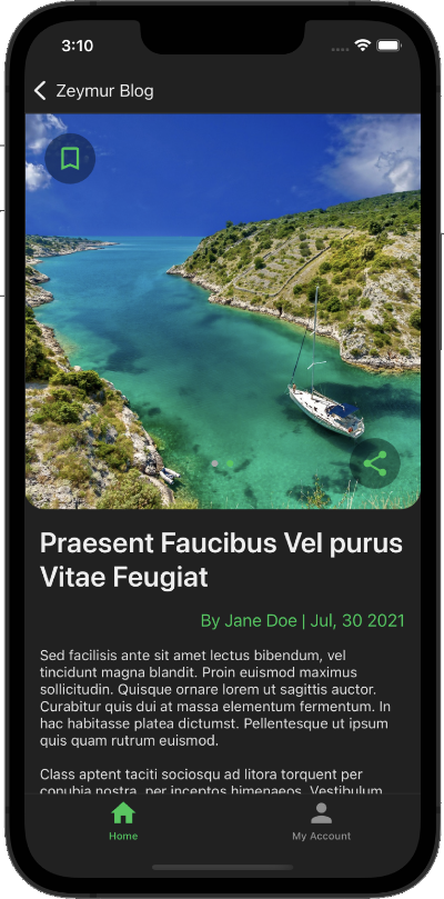 9 App UI Templates for MAUI .Net 8 and Xamarin: Shopping, Blog, Food ...