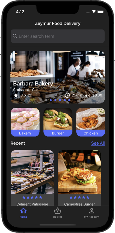 9 App UI Templates for MAUI .Net 8 and Xamarin: Shopping, Blog, Food ...