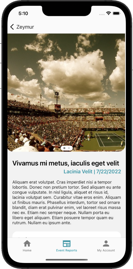 Event App UI Template for Xamarin Forms by zeymur | CodeCanyon