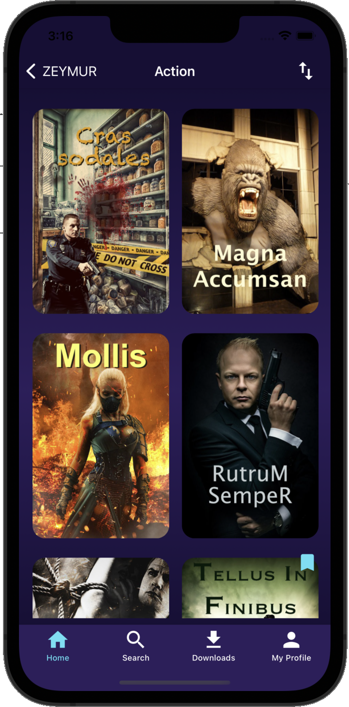 4 App UI Templates for Xamarin Forms: E-commerce, Movie, Event, Social ...