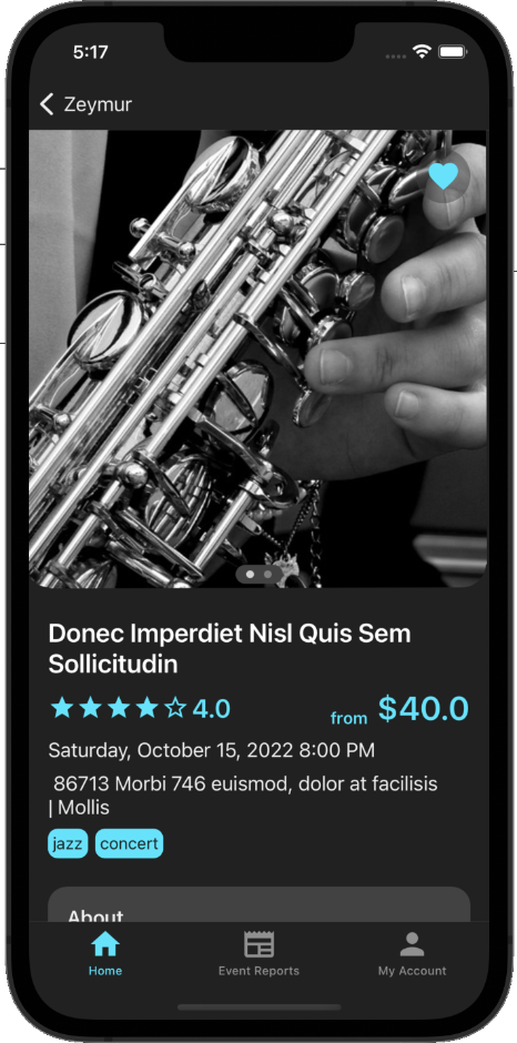 4 App UI Templates for Xamarin Forms: E-commerce, Movie, Event, Social ...