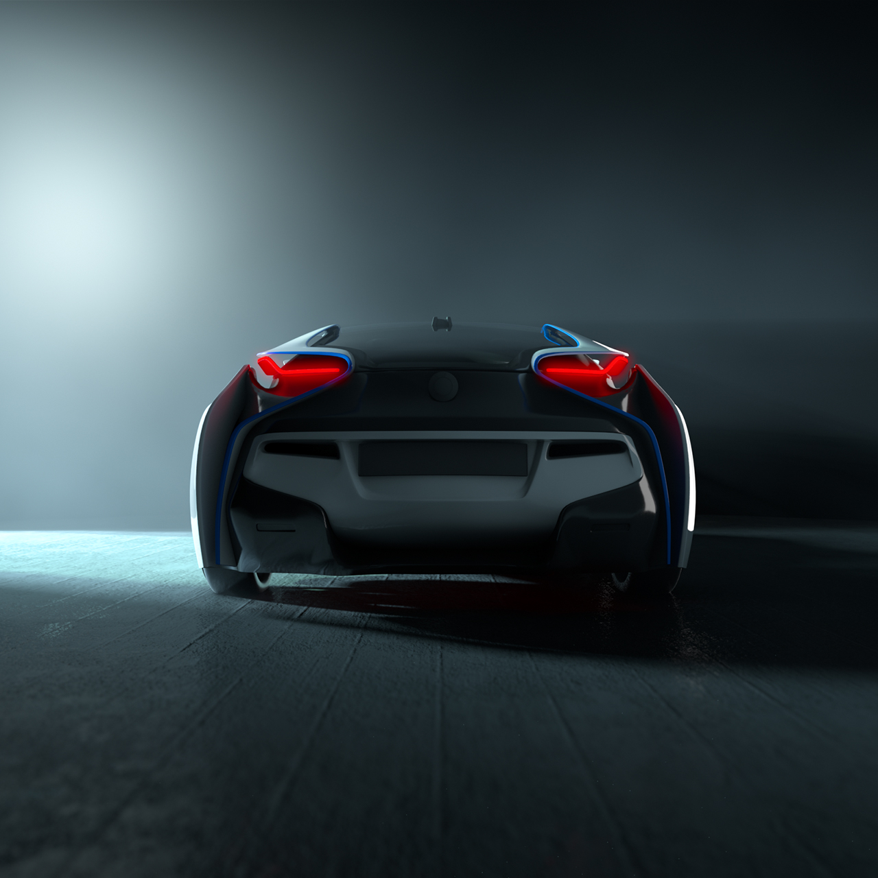 Car Render Setup with Volumetric Lights - Cinema 4D by Abdelrahman_El-masry