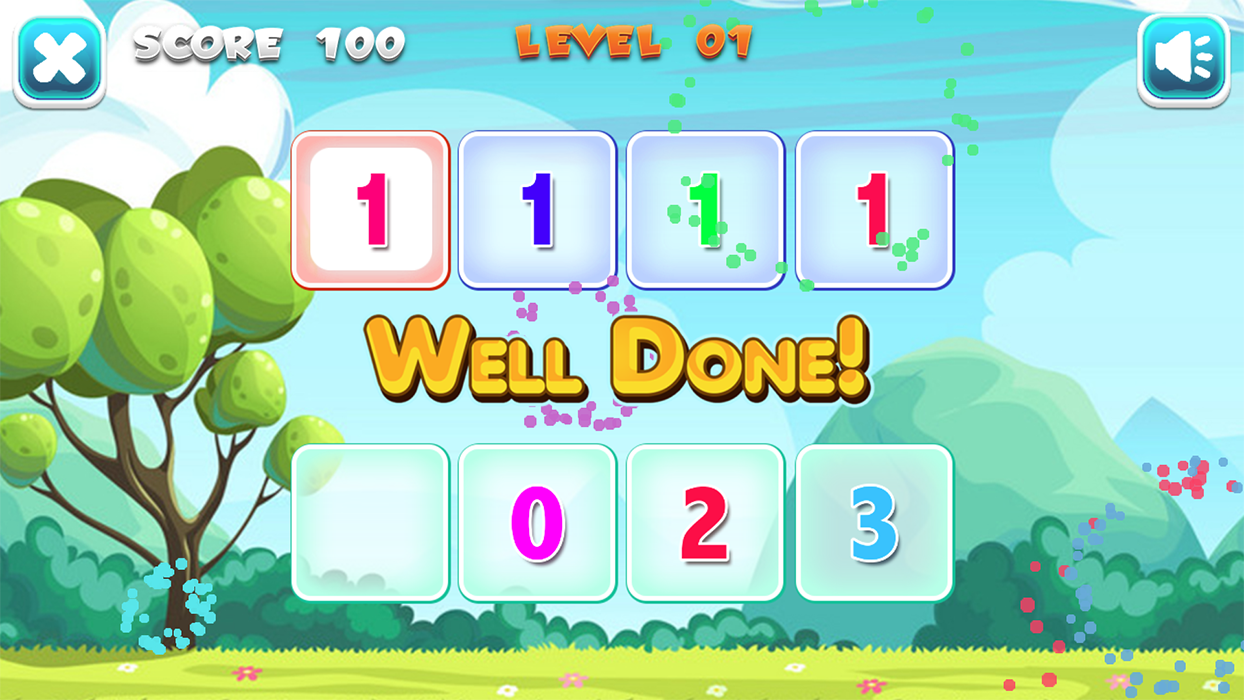 Missing Number Game (Construct 3 | C3P | HTML5) Math Game by CGFX-Studio