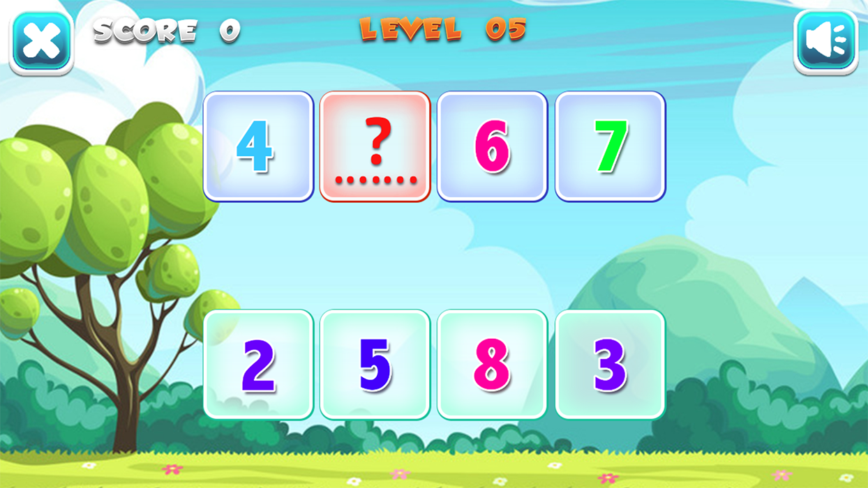 Missing Number Game (Construct 3 | C3P | HTML5) Math Game by Pro_Gaming