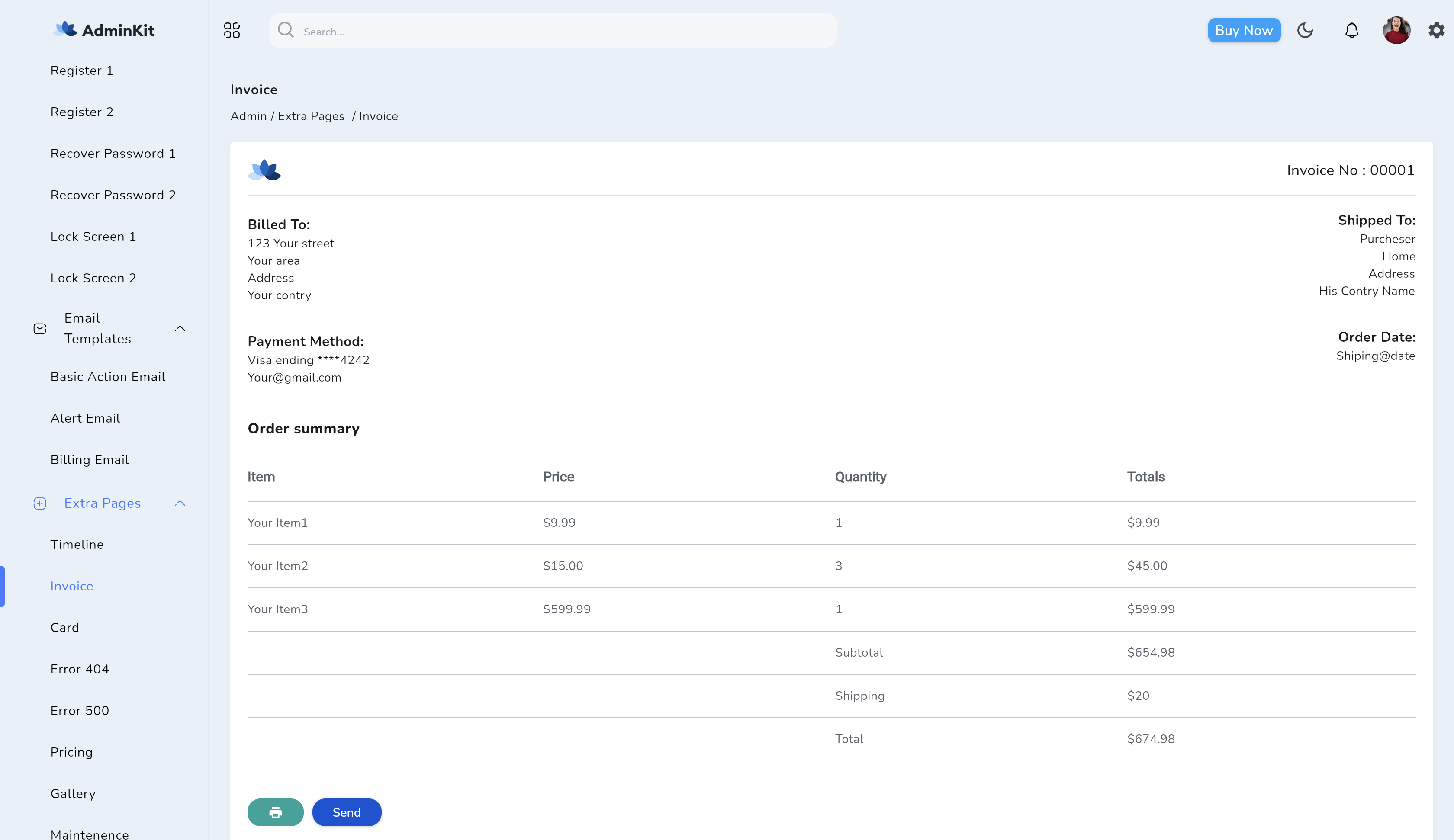 NextGen - Flutter Admin Panel by sarvadhisolutions | CodeCanyon
