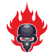 Skull Fire Logo, Logo Templates | GraphicRiver