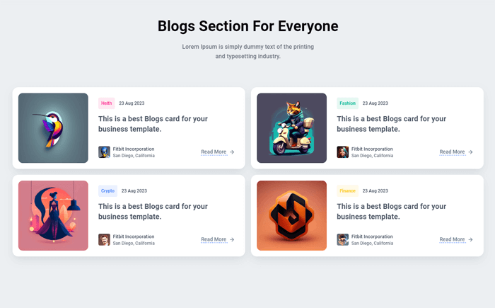 Blogloo - Blog & News Tailwindcss Template by Mannat-Themes | CodeCanyon