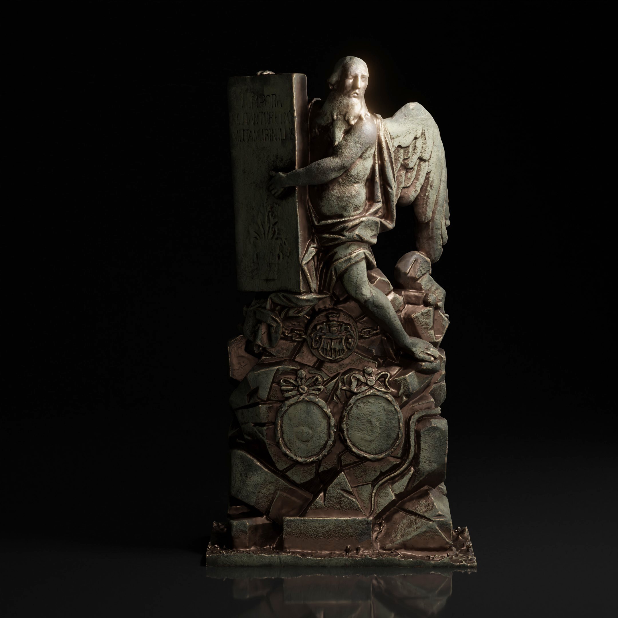 Famous Roman Sculpture Made Of Bronze 015 by dada_design | 3DOcean