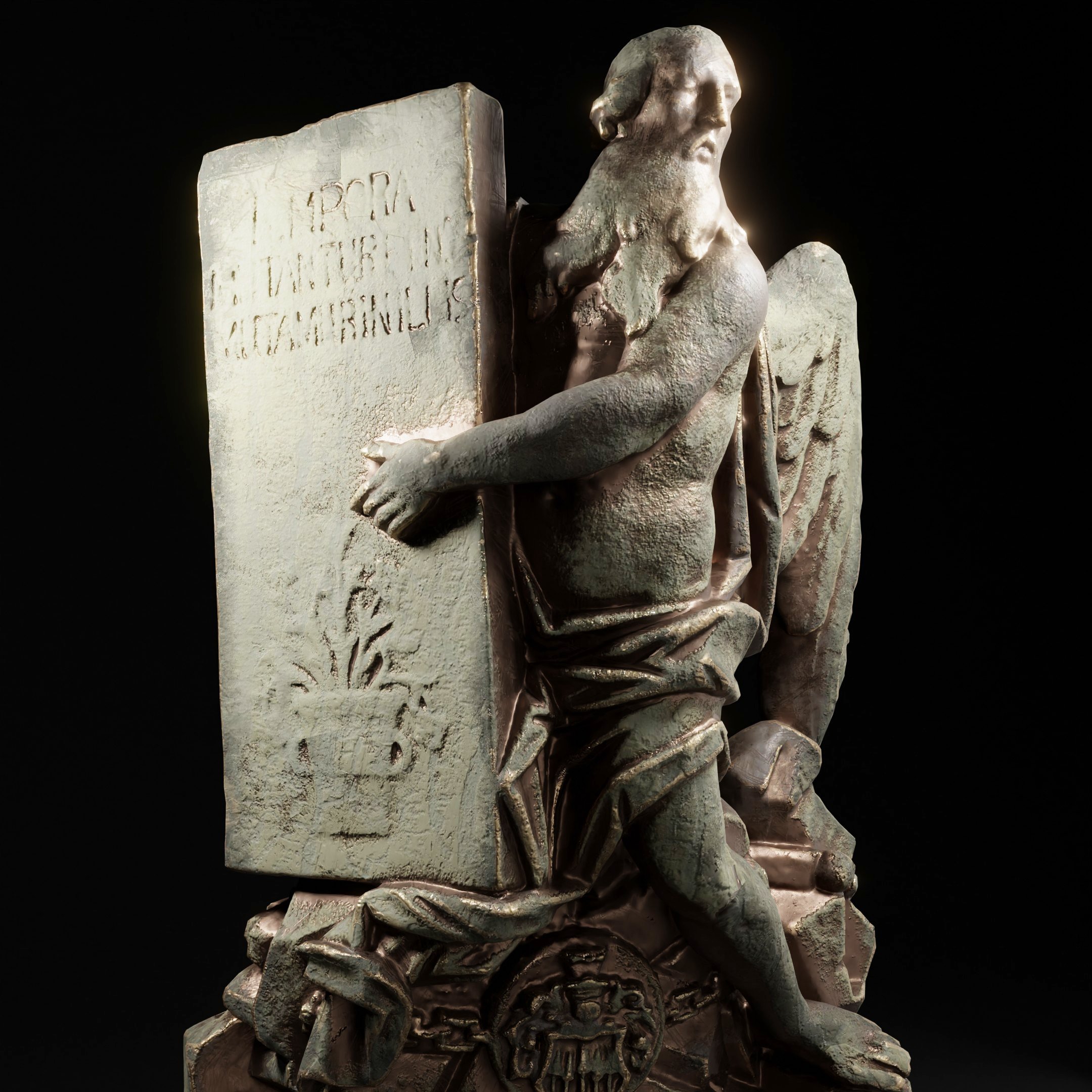 Famous Roman Sculpture Made Of Bronze 015 by dada_design | 3DOcean