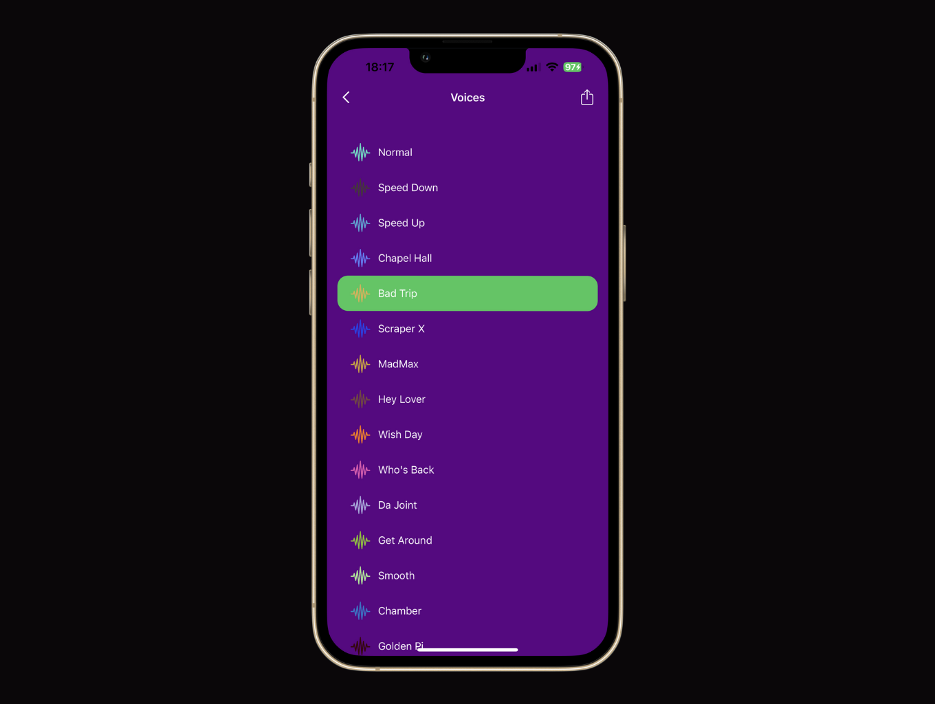 Voice Changer & Effects - iOS Swift by mindDiscover | CodeCanyon