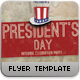President's Day Celebration Flyer, Print Templates | GraphicRiver