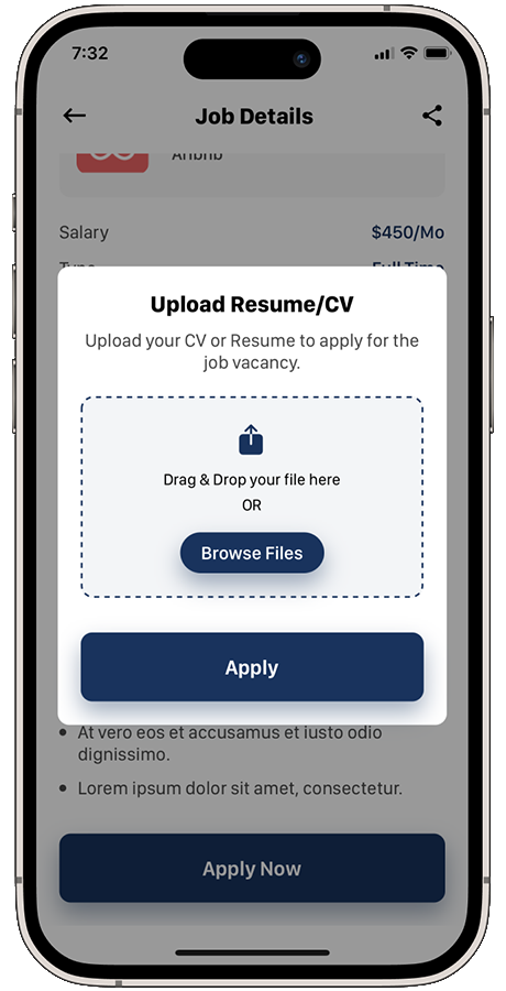Job Classifieds App in React Native | Job Finding App| Recruitment ...