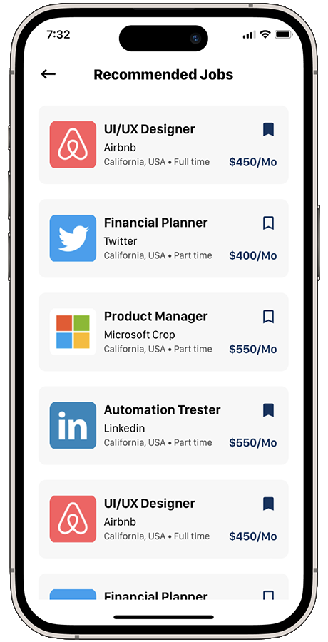 Job Classifieds App in React Native | Job Finding App| Recruitment ...