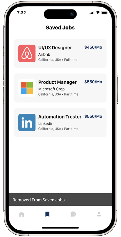Job Classifieds App in React Native | Job Finding App| Recruitment ...