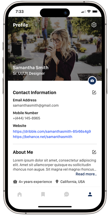 Job Classifieds App in React Native | Job Finding App| Recruitment ...
