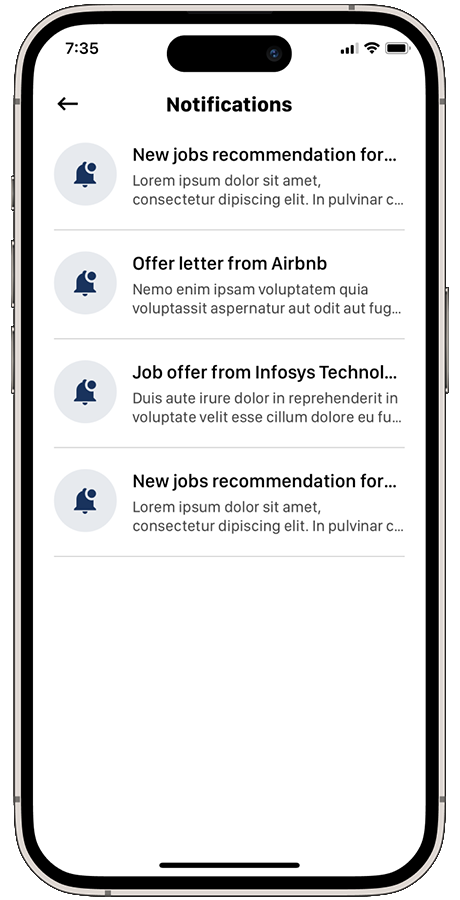Job Classifieds App in React Native | Job Finding App| Recruitment Portal Job App | JobFinder by ...