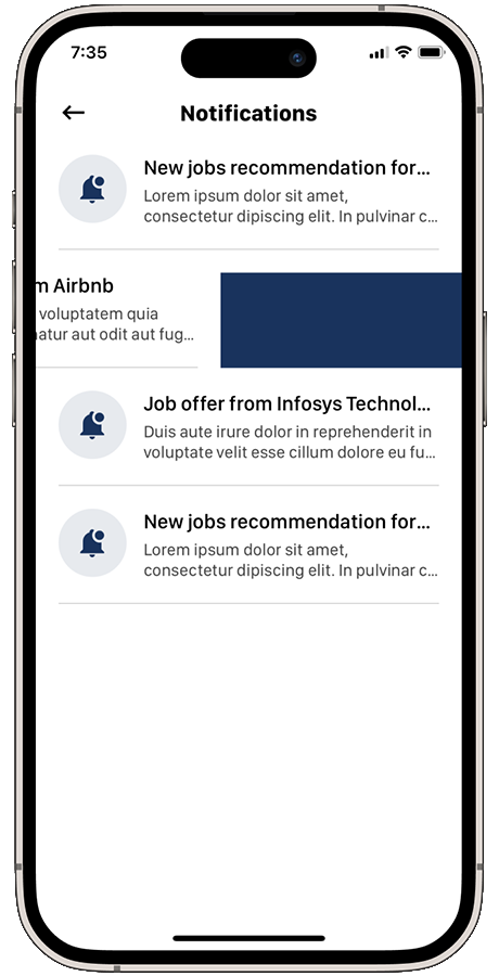 Job Classifieds App in React Native | Job Finding App| Recruitment ...