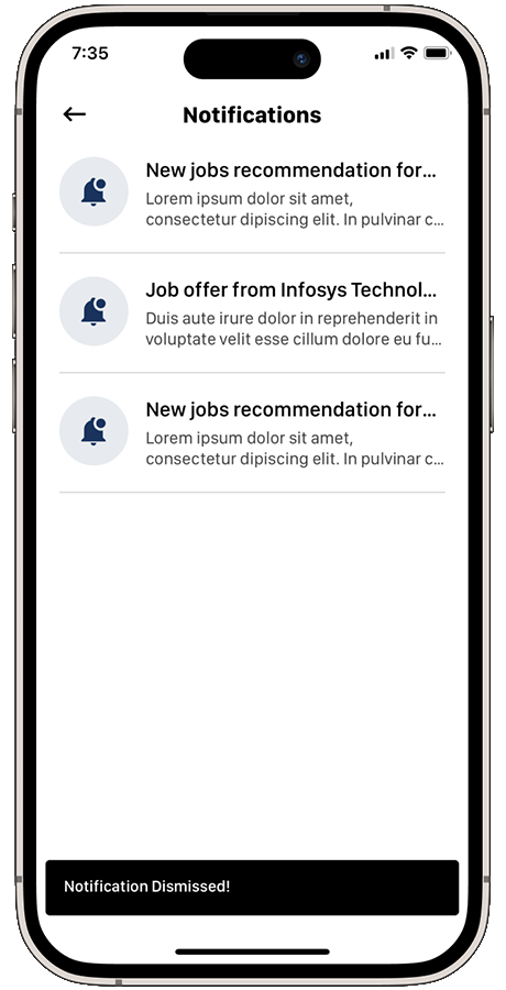 Job Classifieds App in React Native | Job Finding App| Recruitment ...