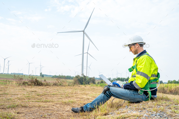 Wind turbine operations that transform wind energy into electrical ...