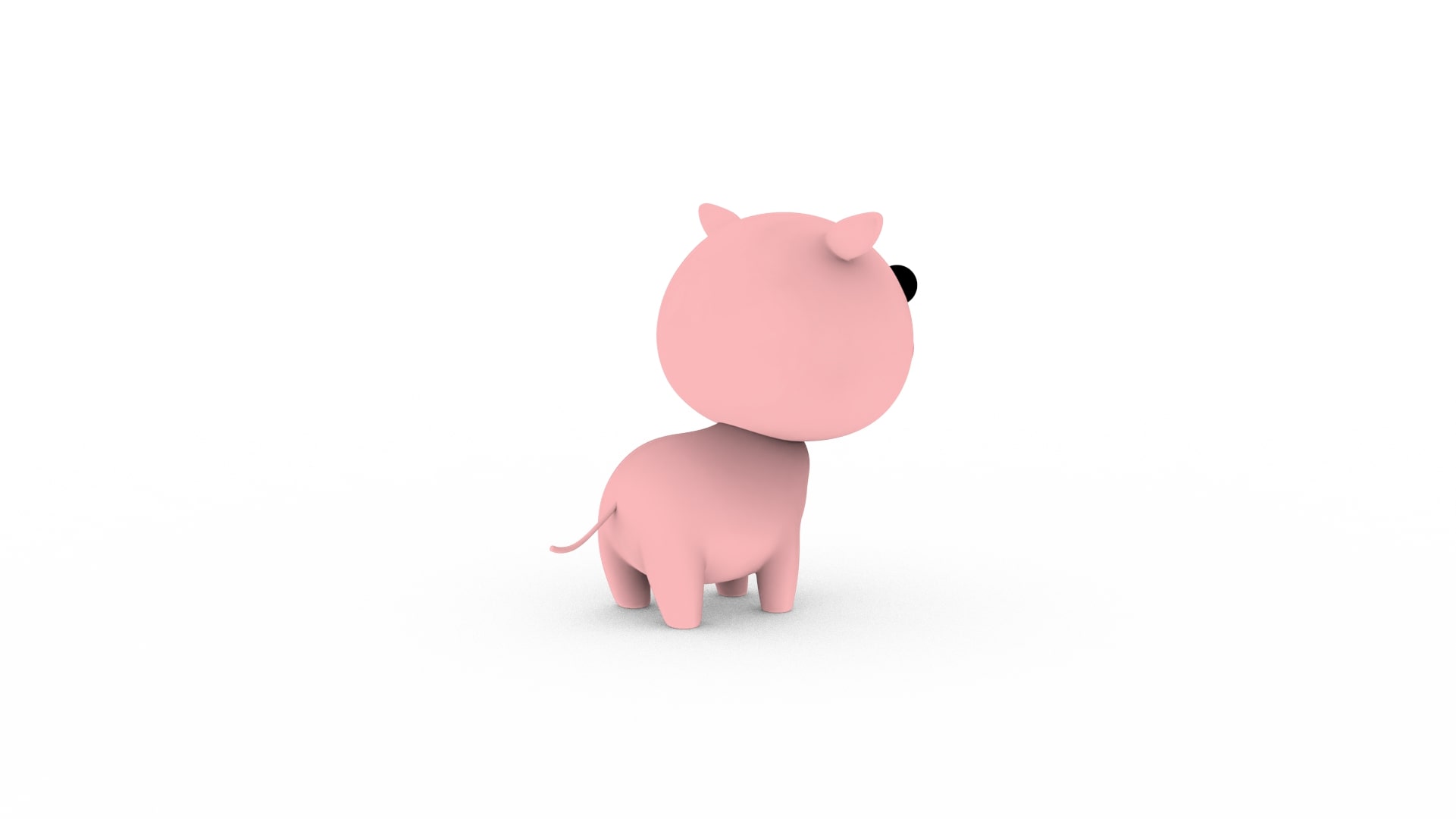 Cartoon Pig v001 character by StoreMini3D | 3DOcean